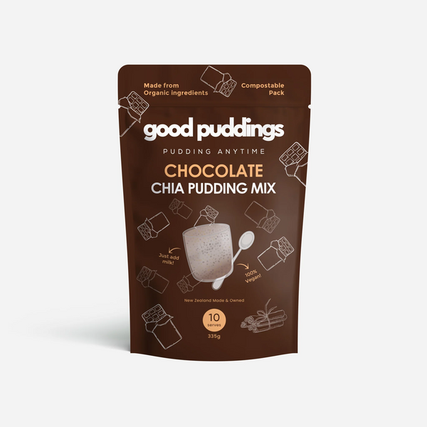 Good Puddings Chocolate Chia Pudding Mix – Shop Lowcarb NZ